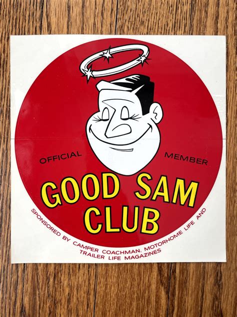 Good Sam Club Logo Decal Sticker By Camper Coachman Motorhome Life