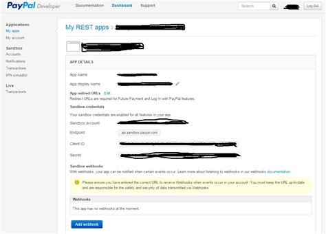 How To Create Clientid And Clientsecret For Oauthtokencredential Paypal