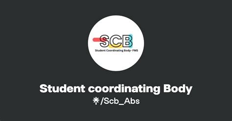 Student Coordinating Body Instagram Linktree