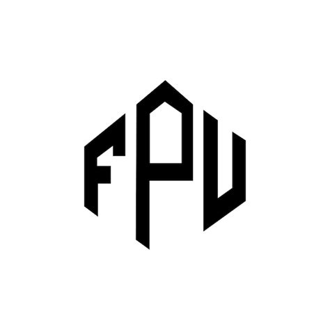 Premium Vector Fpu Letter Logo Design With Polygon Shape Fpu Polygon