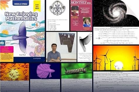 اثری که برای طرح روی جلد کتاب ریاضی دانش‌آموزان توسط دانشگاه آکسفورد