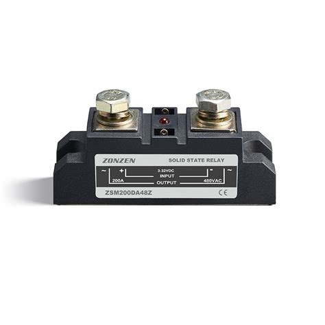 Zsm Series Single Phase Module Type Solid State Relay Ssr Dc To Ac Or Ac To Ac 200amps ~ 400amps