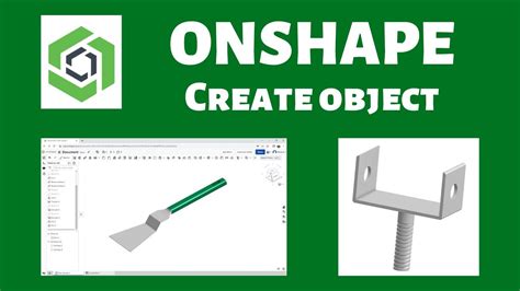 Onshape Create Object Youtube