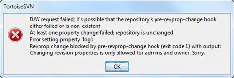 Logging How To Update Svn Old Commit Commentlog Message Stack Overflow