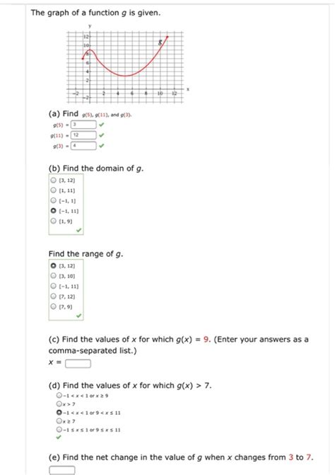 Solved The Graph Of A Function G Is Given A Find Chegg Com
