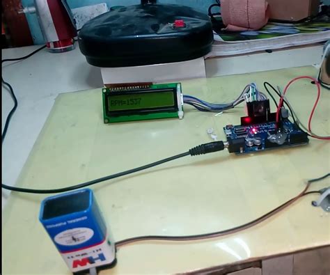 Contactless Tachometer 5 Steps With Pictures Instructables