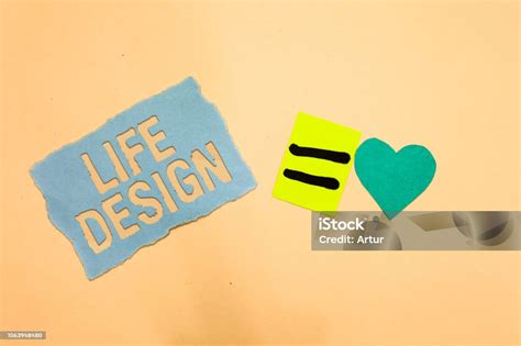 인생 디자인을 보여주는 글을 참고 비즈니스 사진 보여주는 어떻게 작업 가족 하 고 재미 있는 블루 종이 알림 청록색 심장 낭만적인 아이디어를 보내는 사이 살 균형 0명에