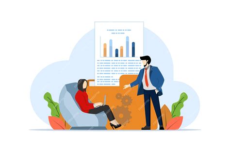 Premium Vector Vector Illustration About Business Performance Data Analysis Concept