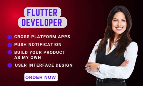 create any android and ios application using flutter by business by hm