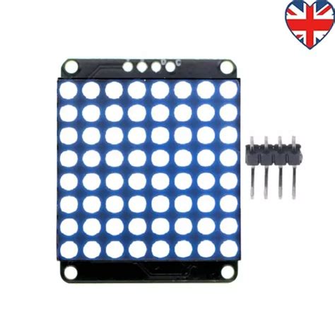 Ht16k33 8x8 Led Dot Matrix Diy Kit Microcontroller Module Compatible For Arduino £683 Picclick Uk