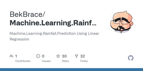 github bekbrace machine learning rainfall prediction machine