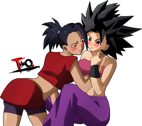 Kale And Caulifla By Theo On Deviantart