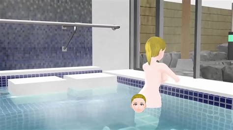 Anime Woman Took A Bath In A Japanese Public Bath【sento】 Eporner