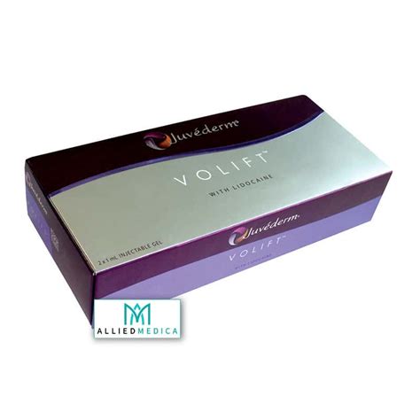 Juvederm Volift With Lidocaine Allied Medica