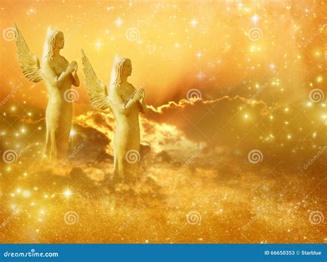 Sun Angels Stock Image Image Of Love Stars Religion 66650353