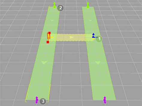 Splitting Pedestrian Flows By Weights