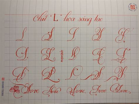 Mẫu Chữ đẹp đơn Giản Viết Chữ Nghệ Thuật Viết Chữ Nghệ Thuật