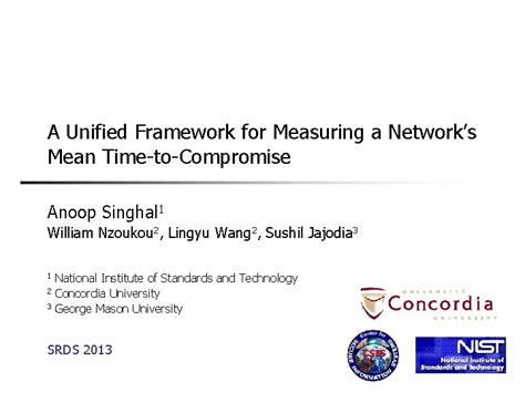 A Unified Framework For Measuring A Networks Mean