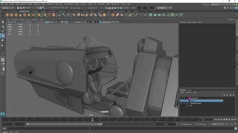 Hard Surface Modeling And Texturing Flippednormals