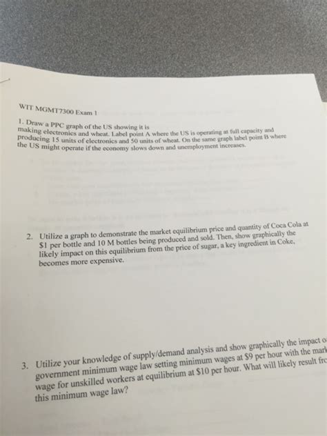 Solved Draw A PPC Graph Of The US Showing It Is Making Chegg Com