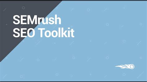 Semrush Toolkits