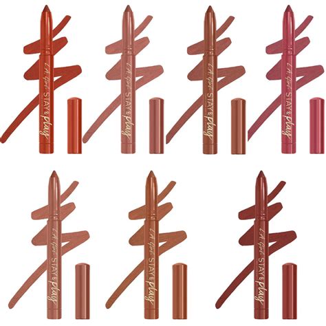 Lagirl Stay And Play Lip Crayon Maria E Makeup