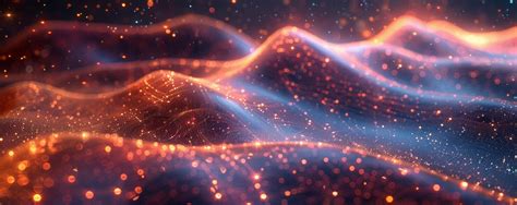 Premium Photo Dynamic Waves Of Energy Propagating Background