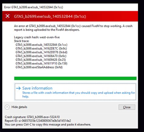 fivem crashing a lot with broken files fivem client support cfx re