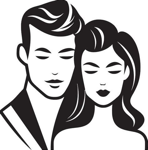 Expressive Couples Vector Art Inspiration Premium Ai Generated Vector