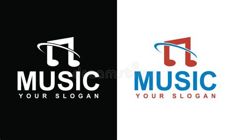 Music Audio Vintage Vector Logo Design Set Record Label Vinyl Record