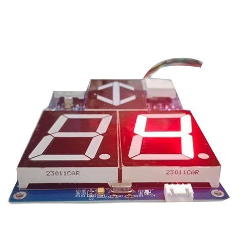 Rectangle Seven Segment LED Board Resolution X Dimension X Inch LxB At