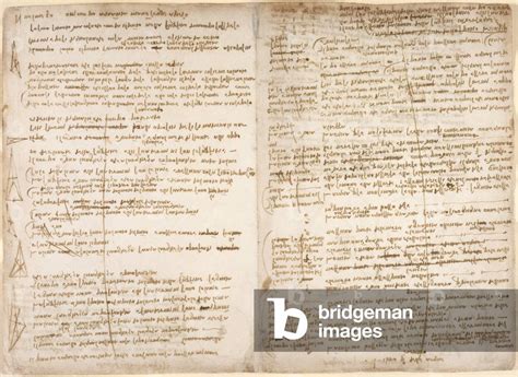 Image Of Arundel 263 F267v F266 Notes And Diagrams On The