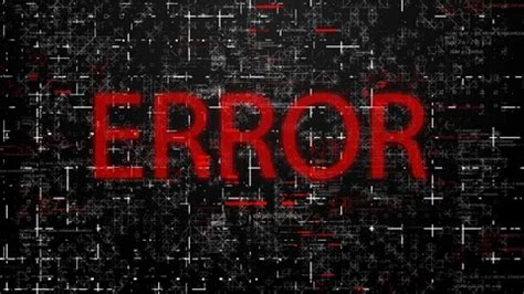 Error GUI HUD Design Animation Eleme Stock Video Pond