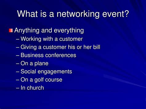 PPT Effective Networking Tips And Techniques PowerPoint Presentation ID 736063