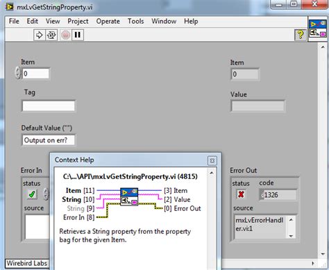 VI Documentation And Functionality For Get Set Properties NI Community