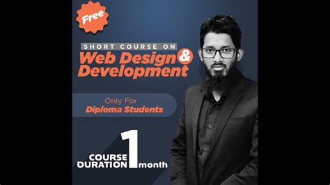 ফ্রি Free Web Design And Development Html Css Js Course Diploma