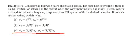 Solved EXERCISE Compute The DTFT Of The Following Chegg Com