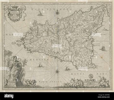 Mappa Di Sicilia Immagini E Fotografie Stock Ad Alta Risoluzione Alamy