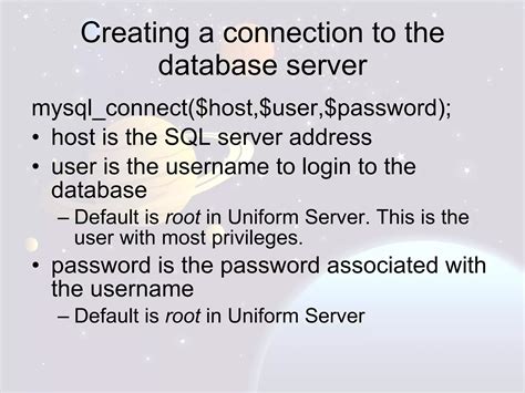 Database Presentation PPT