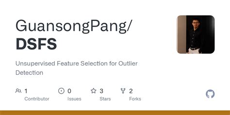 github guansongpang dsfs unsupervised feature selection for outlier