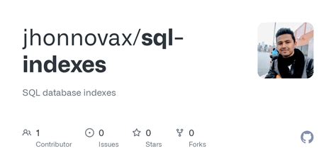 Github Jhonnovaxsql Indexes Sql Database Indexes