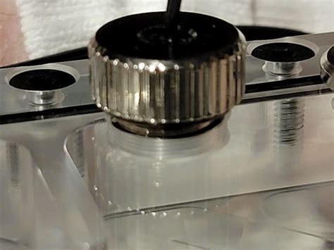 Ek Temp Sensor Not Going In All The Way It Seams It Locks Up Once The Threads Are Partly In