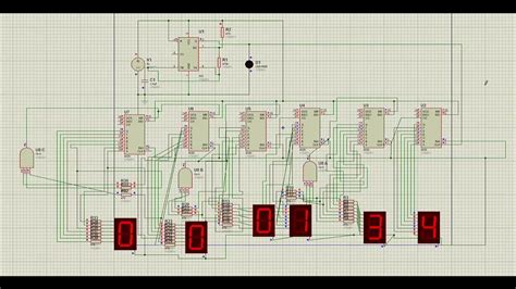 how to make digital clock youtube