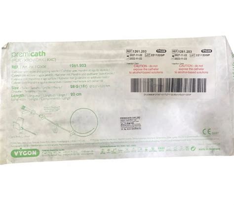 Polyuerthane 1261 203 Premicath 1fr Picc Vygon At ₹ 5445 Piece In Nashik