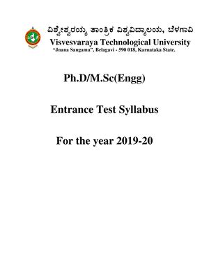 PG VTU Scheme Syllabus OPTIMIZATION TECHNIQUES As Per Choice Based Credit System CBCS