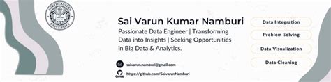 Sai Varun Kumar Namburi Northeastern University Linkedin