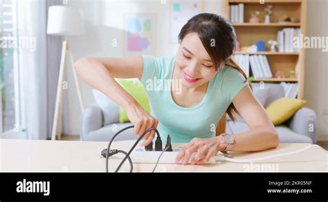 Extension Socket And Plugs Stock Videos Footage HD And K Video Clips Alamy