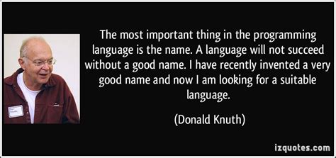 Donald Knuth Quotes Quotesgram