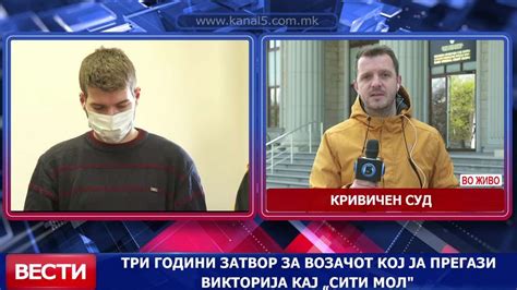 Три години затвор за возачот кој ја прегази Викторија кај „Сити Мол“