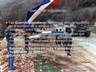Guerra De Yugoslavia Ppt